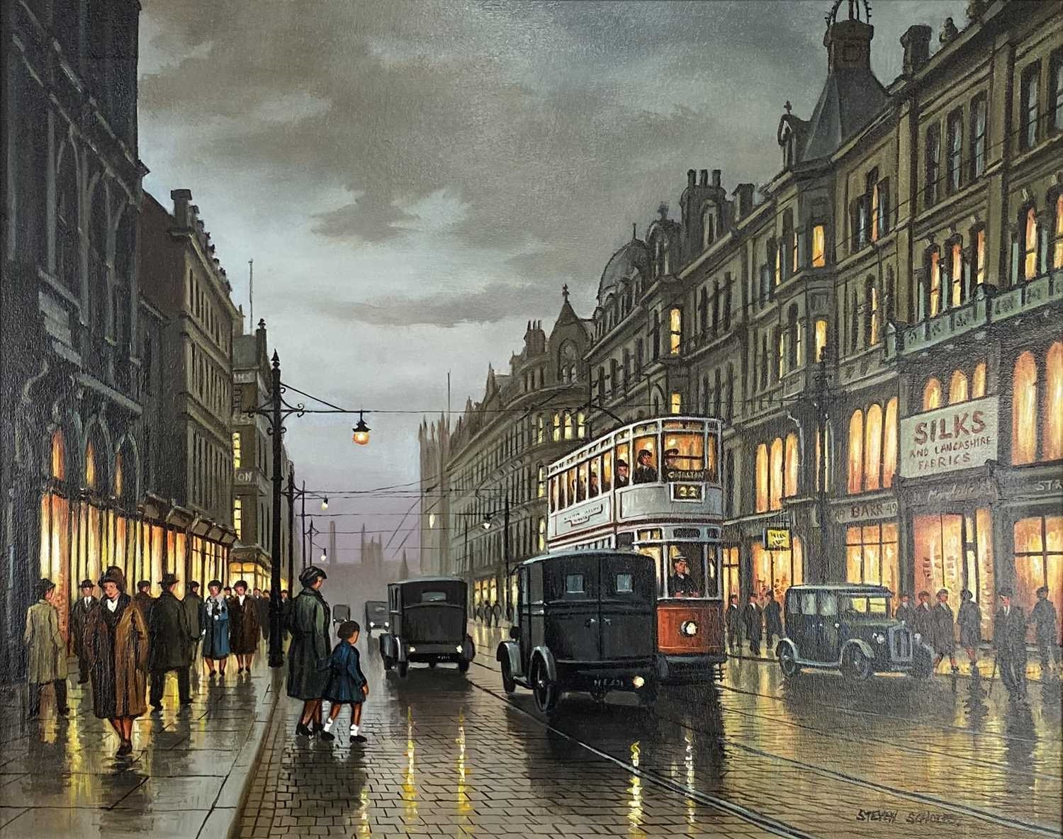Steven Scholes | A Lancashire Street | MutualArt