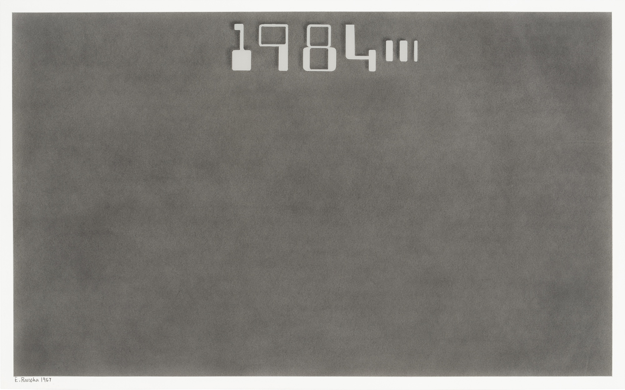 Ed Ruscha | 1984 (1967) | MutualArt