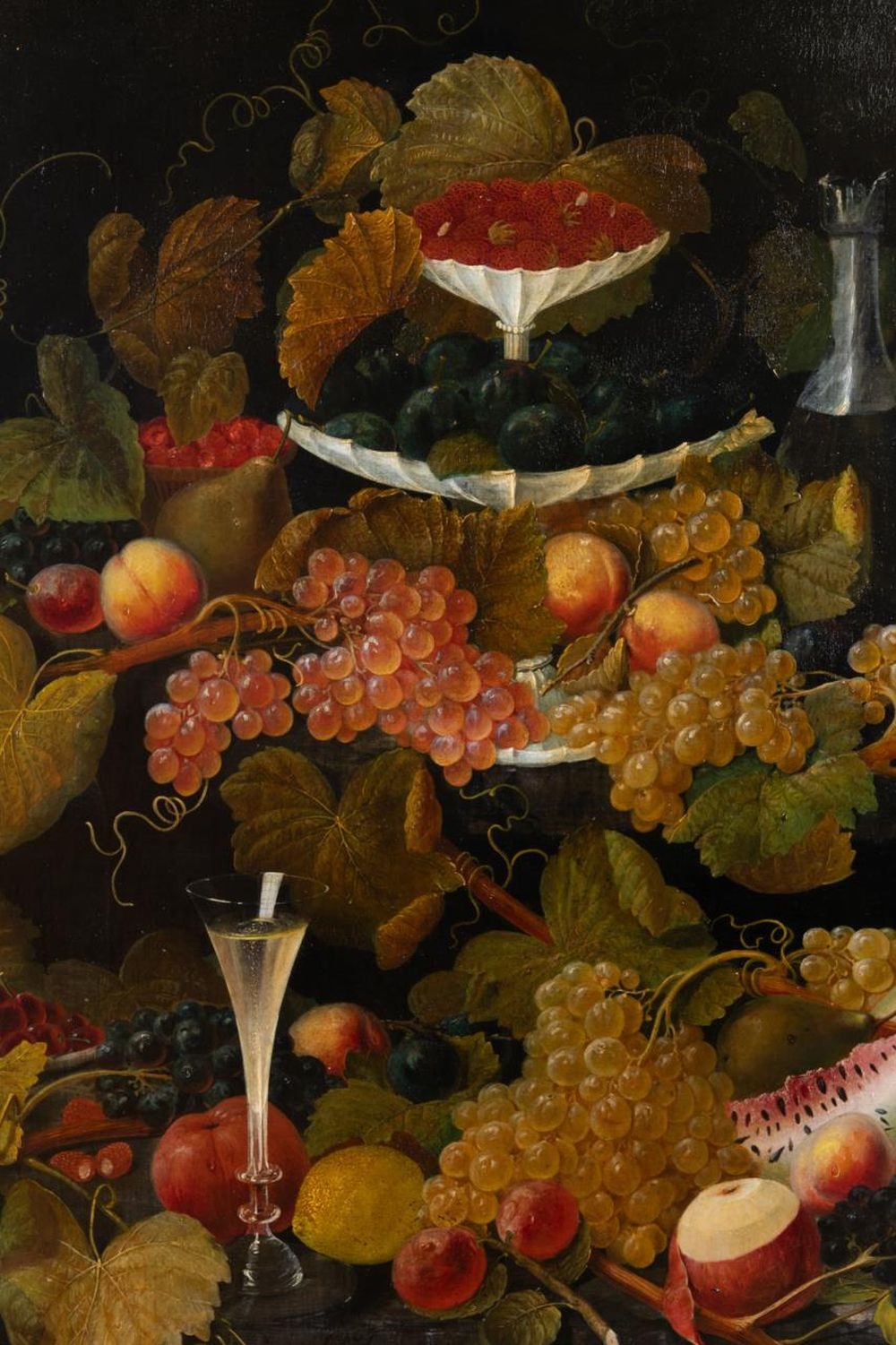 Severin Roesen | FRUIT FLORAL STILL LIFE | MutualArt