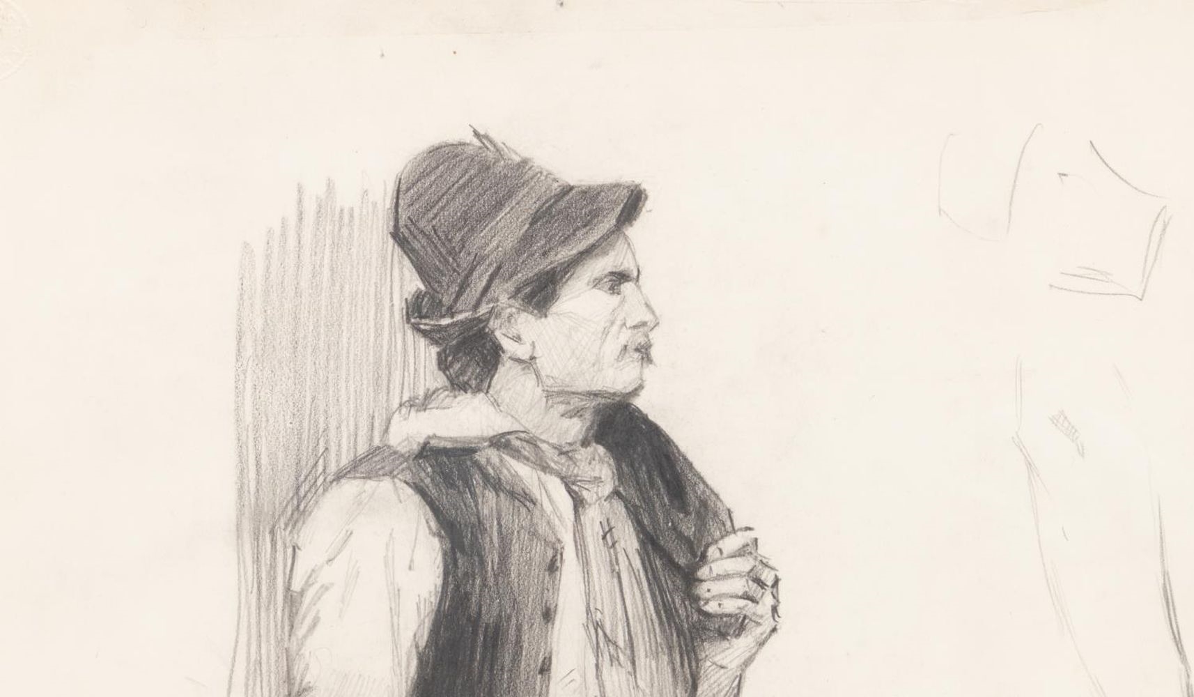 Edward Hopper | 2-SIDED FIGURAL DRAWING | MutualArt
