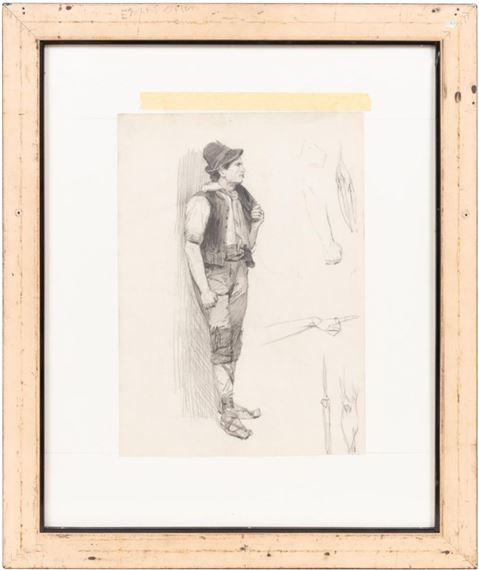 Edward Hopper | 2-SIDED FIGURAL DRAWING | MutualArt