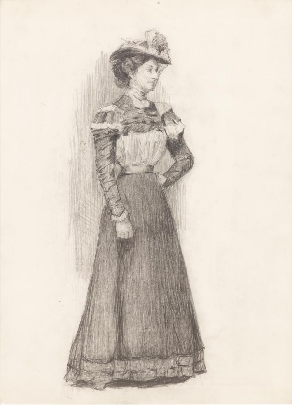 Edward Hopper | 2-SIDED FIGURAL DRAWING | MutualArt