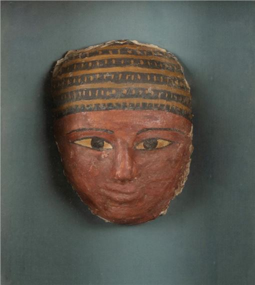 Egyptian School | EGYPTIAN CARTONNAGE MUMMY MASK | MutualArt