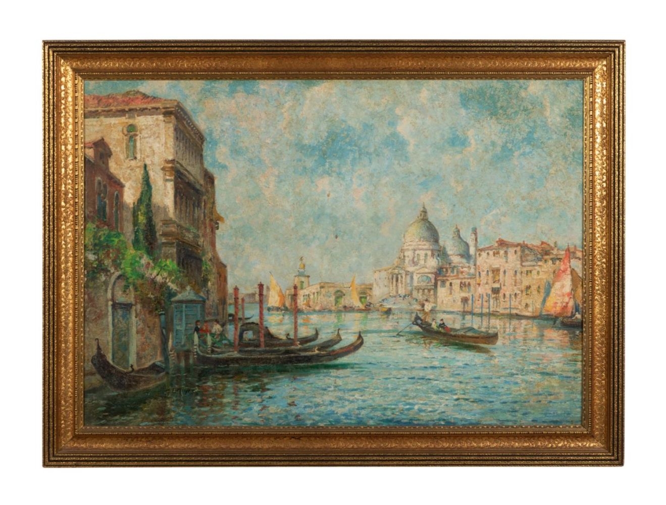 George Noyes | View of Santa Maria della Salute, Venice (Circa 1904 ...