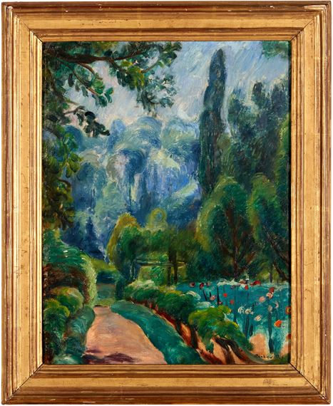 Józef Pankiewicz | The Garden Path | MutualArt