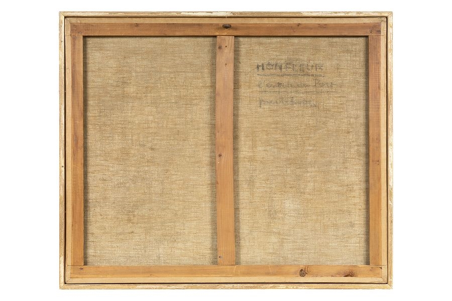 Pierre Hodé | L'entrée du port de Honfleur (Circa 1924) | MutualArt