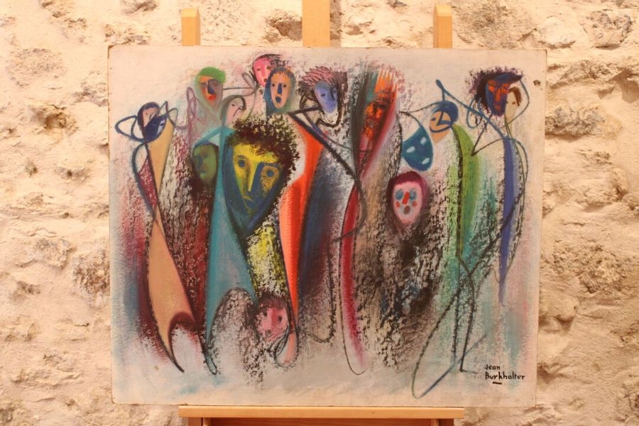 Jean Burkhalter | 75 x 90cm (Circa 1965) | MutualArt