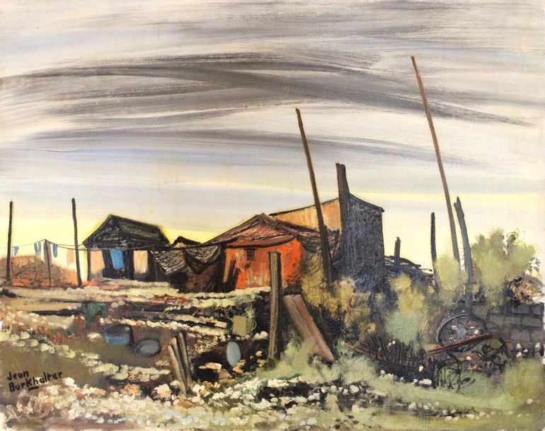 Jean Burkhalter | 73 x 92cm (1952) | MutualArt