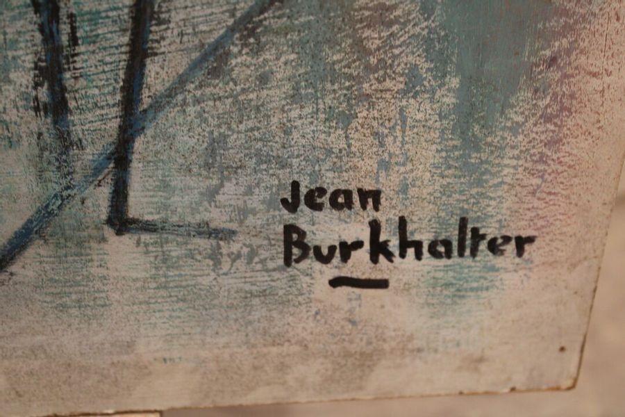 Jean Burkhalter | 75 x 90cm (Circa 1965) | MutualArt