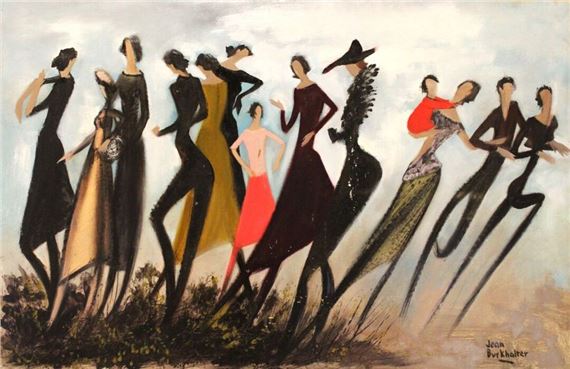 Jean Burkhalter | 80x122cm (Circa 1965) | MutualArt