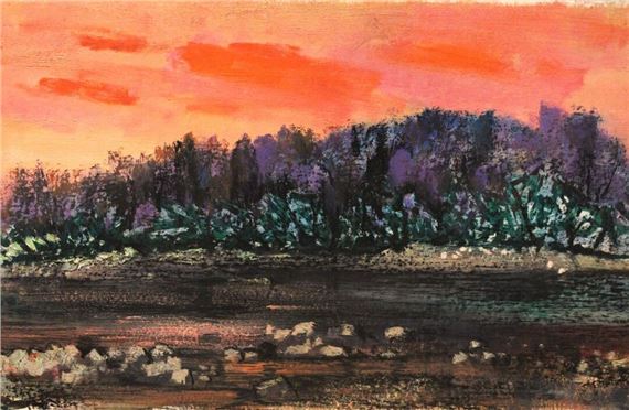 Jean Burkhalter | 52 x 78,5cm (Circa 1960) | MutualArt