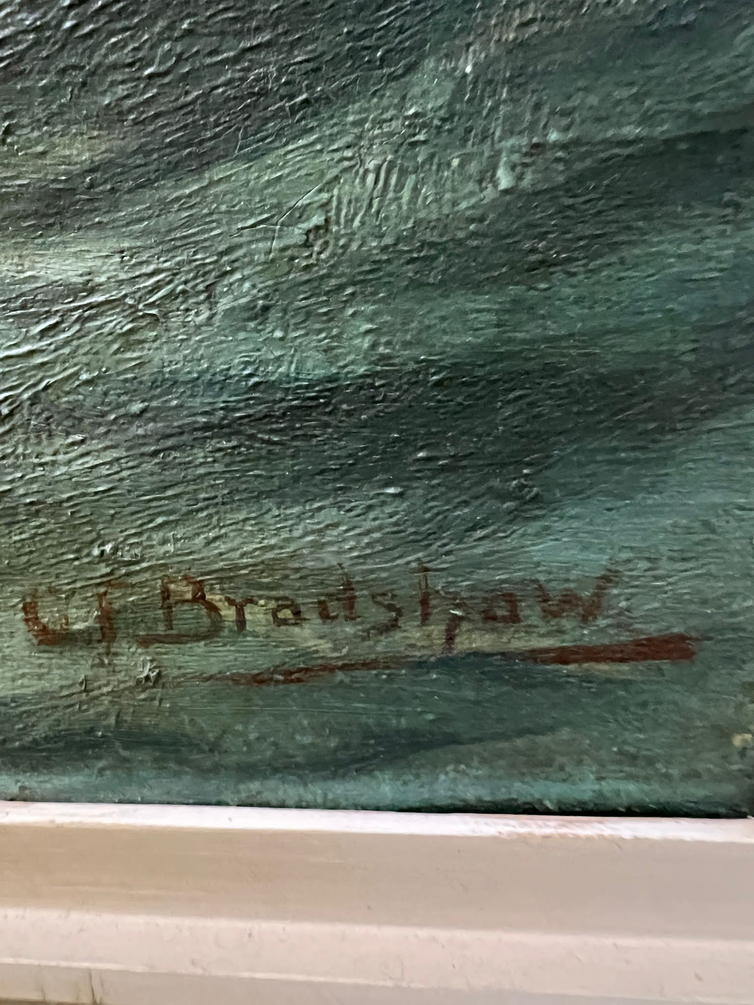 George Fagan Bradshaw | Ship on a stormy sea | MutualArt