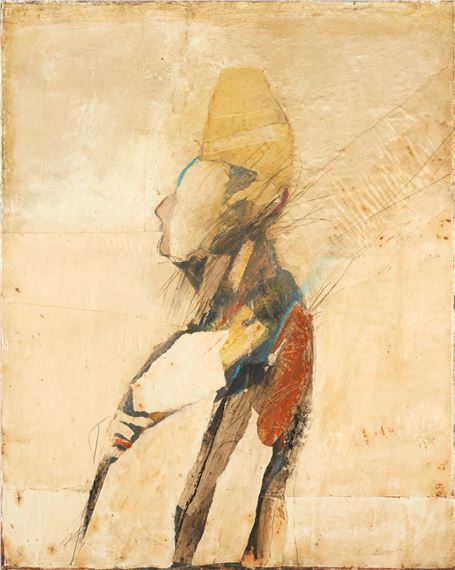 Nathan Oliveira | Profile and Heart (1962) | MutualArt