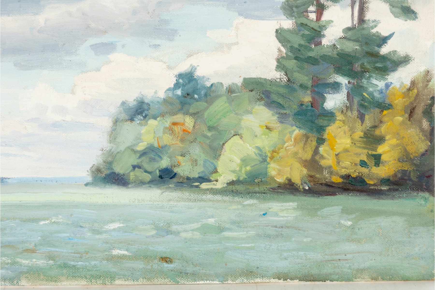 William Alexander Drake | Oil On Artist Board Coastal Landscape ...