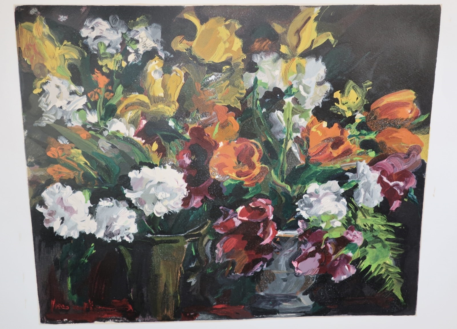 Maurice de Vlaminck | Maurice de Vlaminck (*1876-1958) Les deux vases ...