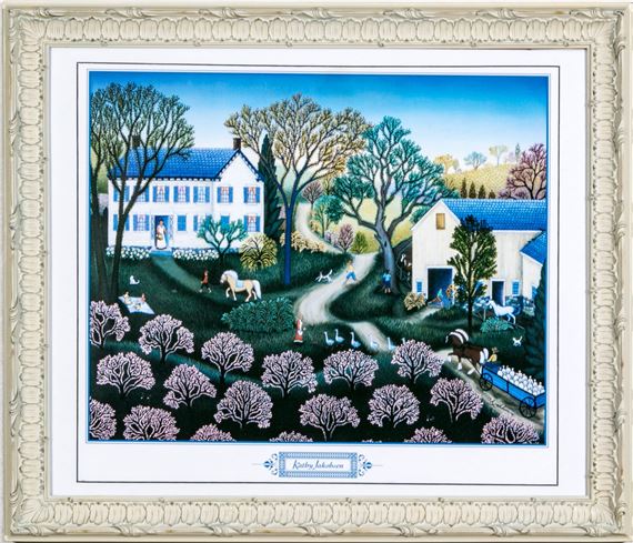 Kathy Jacobsen | Deivery Day In The Village (1993) | MutualArt