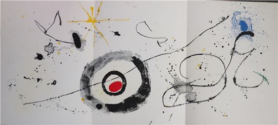 Joan Miró | Joan Miro (1893-1983) Composition (1963) | MutualArt