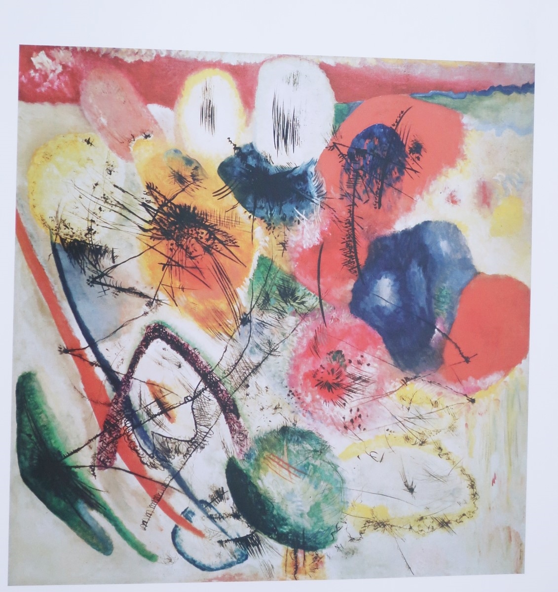 Wassily Kandinsky | Wassily Kandinsky (1866-1944) Black lines (1913) | MutualArt