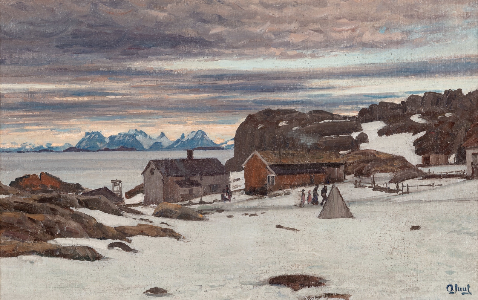 Ole Juul | Nordnorsk landskap | MutualArt