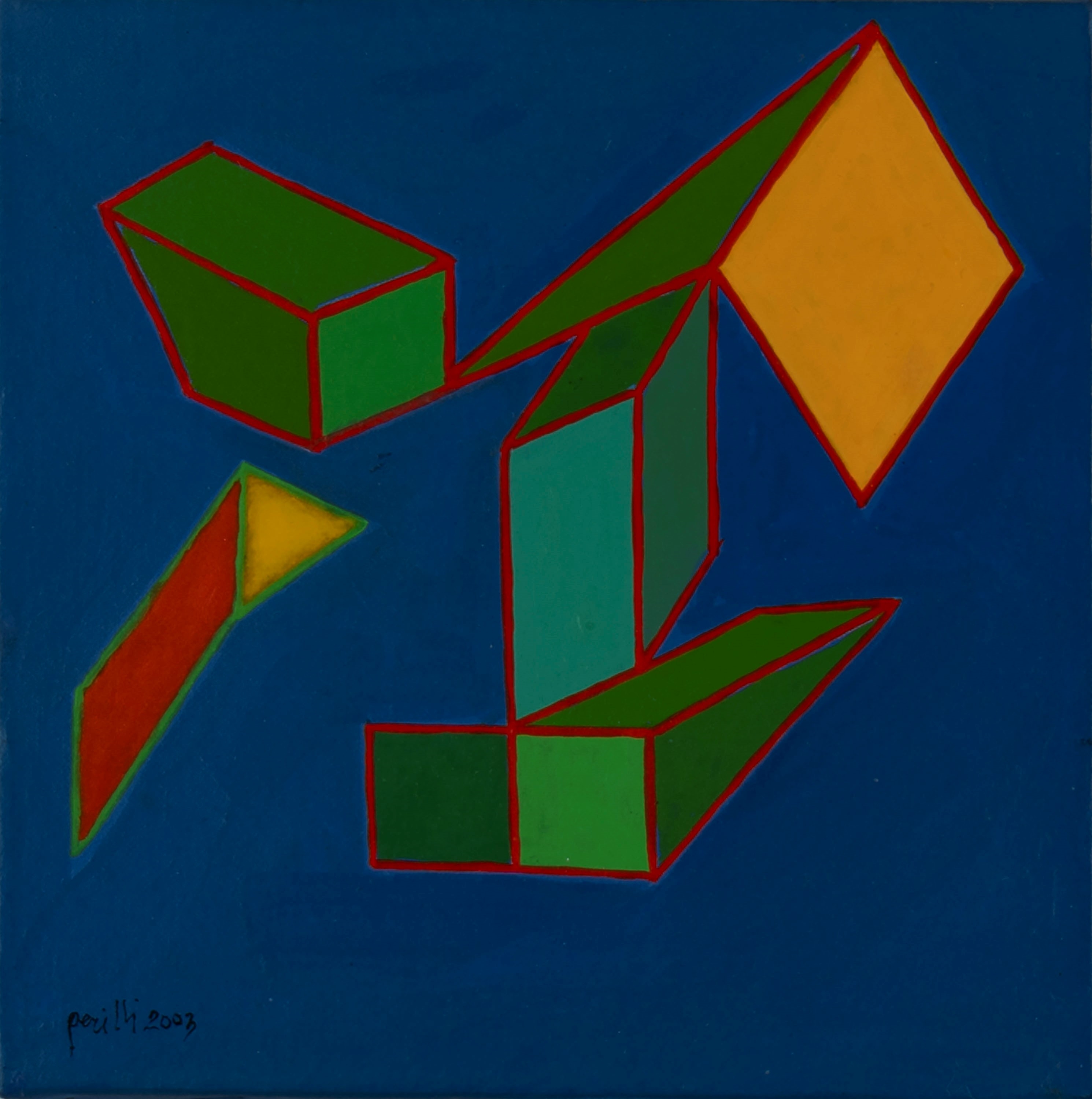 Achille Perilli | But (2003) | MutualArt