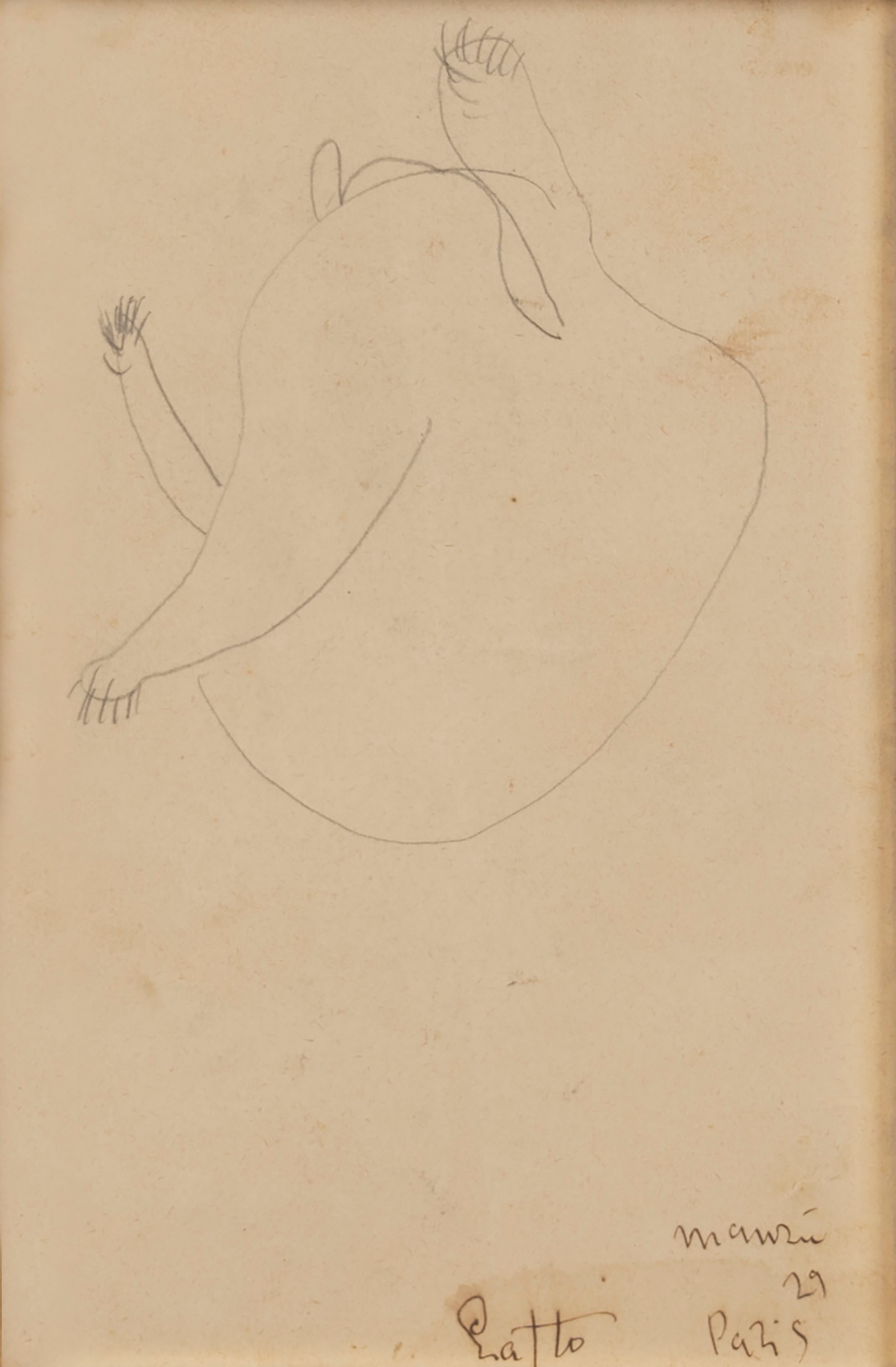 Giacomo Manzù | Gatto (1929) | MutualArt