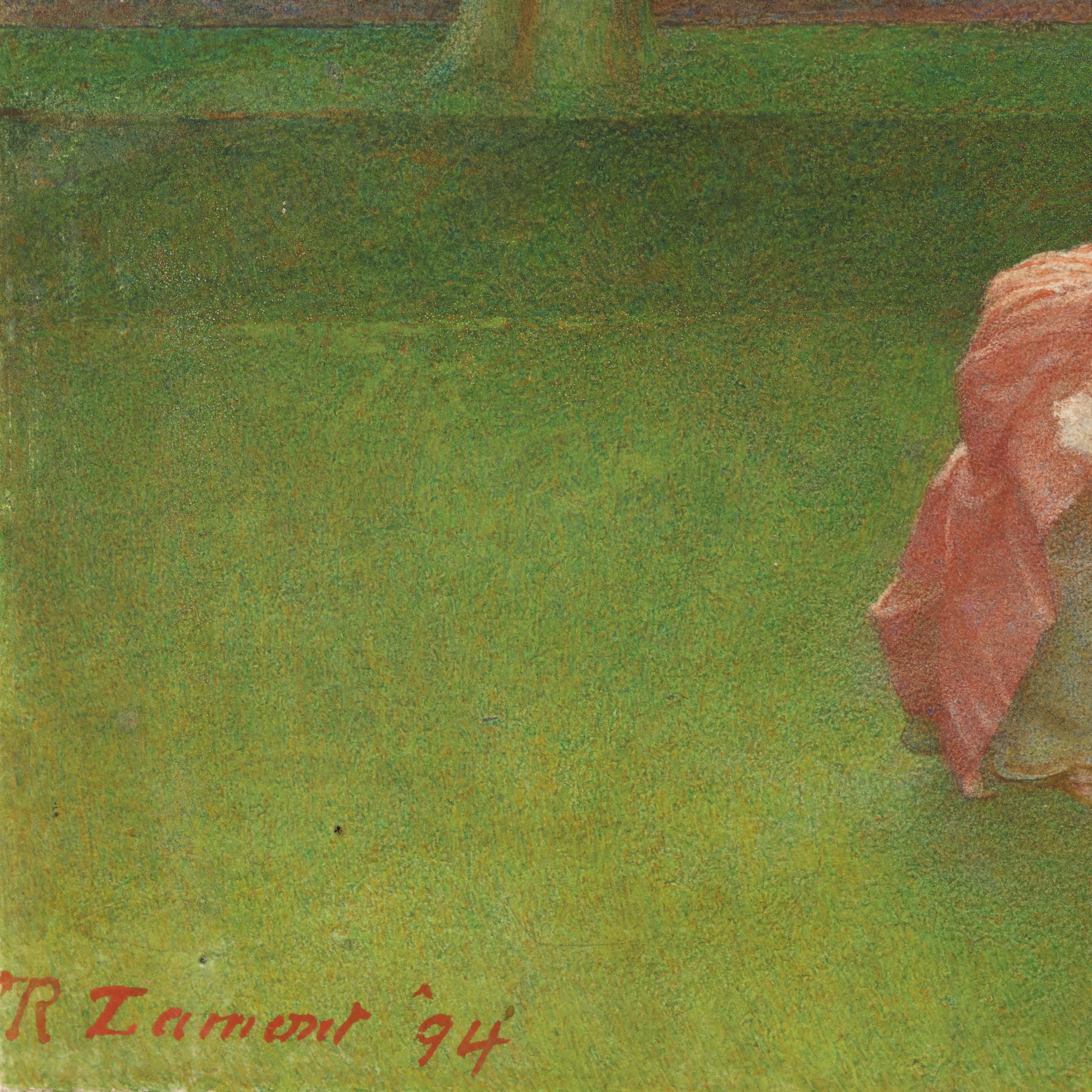 Thomas Reynolds Lamont | Lawn Bowling (1894) | MutualArt