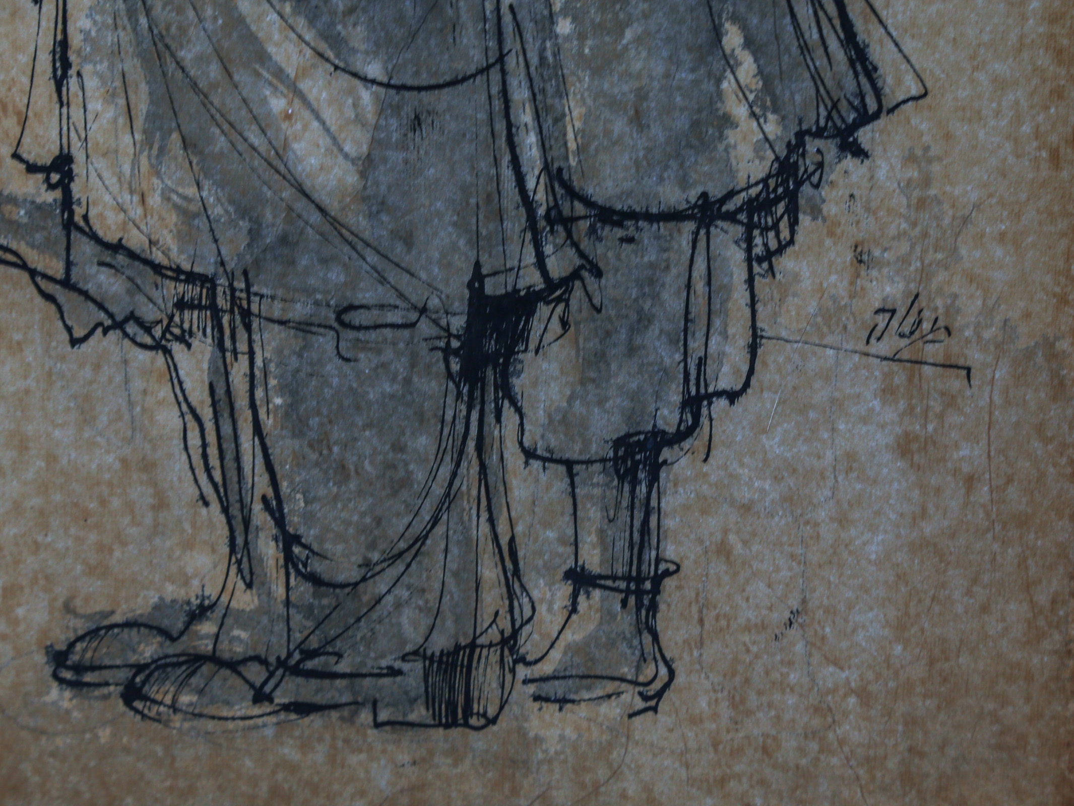 Moshe Katz | Three men carrying Torah scrolls | MutualArt