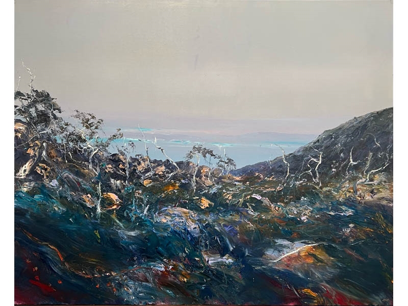 Geoffrey Dyer | Summer Over Mt Wellington I (1998) | MutualArt