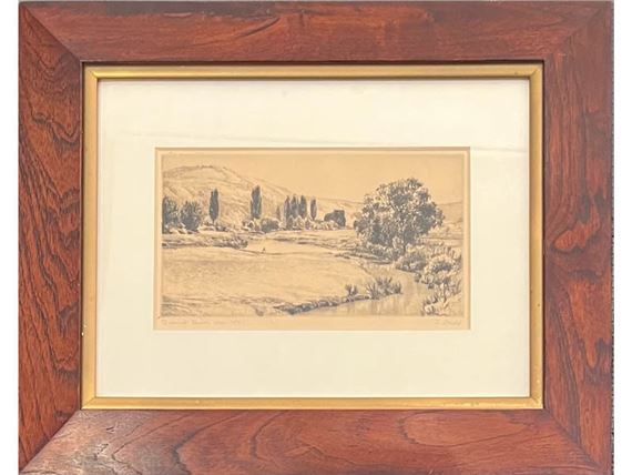 Alfred Edward Warner | Tumit River; Wheel (2) | MutualArt