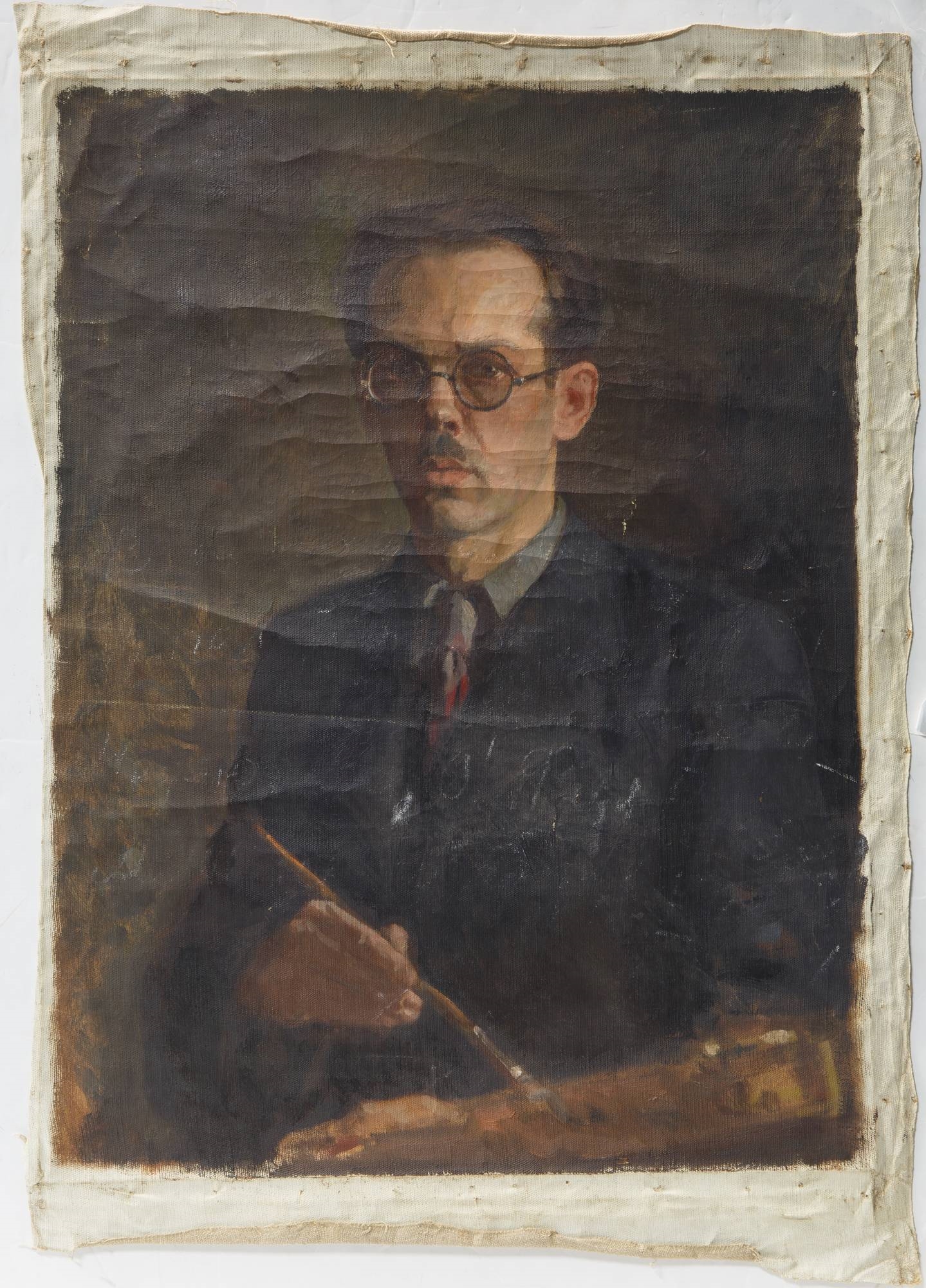 Sergey Pavlovich Viktorov | Artist's Self-Portrait, circa 1960s (Circa ...