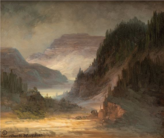 M. Charles Rhinehart | Mountain Landscape | MutualArt