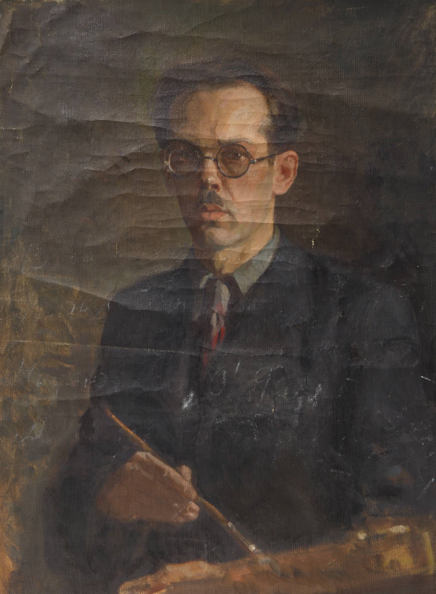 Sergey Pavlovich Viktorov | Artist's Self-Portrait, circa 1960s (Circa ...
