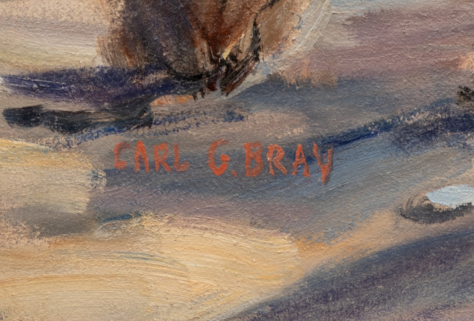 Carl Glen Bray | Desert Landscape | MutualArt