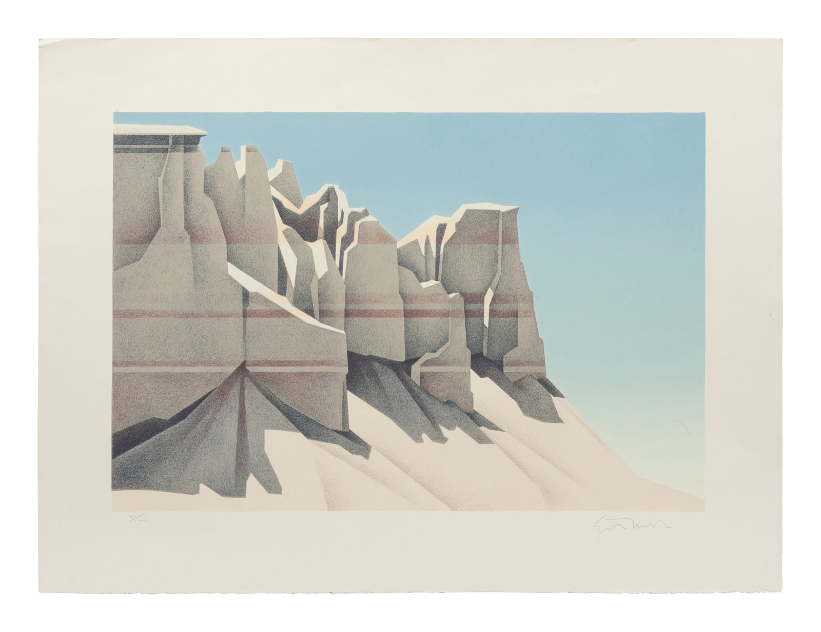 Ed Mell | Late light, Monument Valley | MutualArt