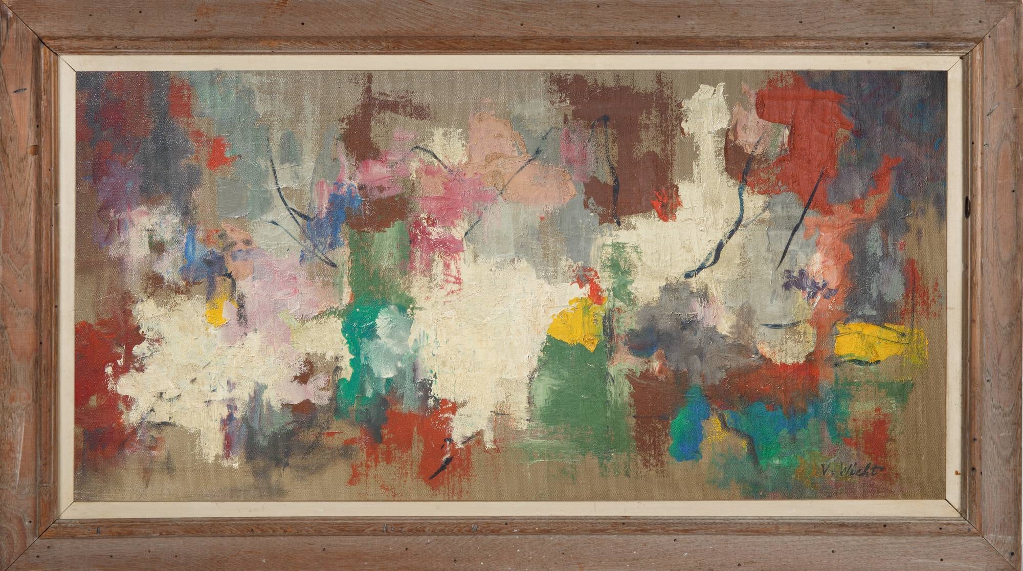 John von Wicht | Abstract with Swatches of Color | MutualArt