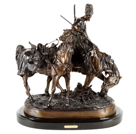 Evgeny Alexandrovitch Lanceray | Zaporozhian Cossack After Battle ...