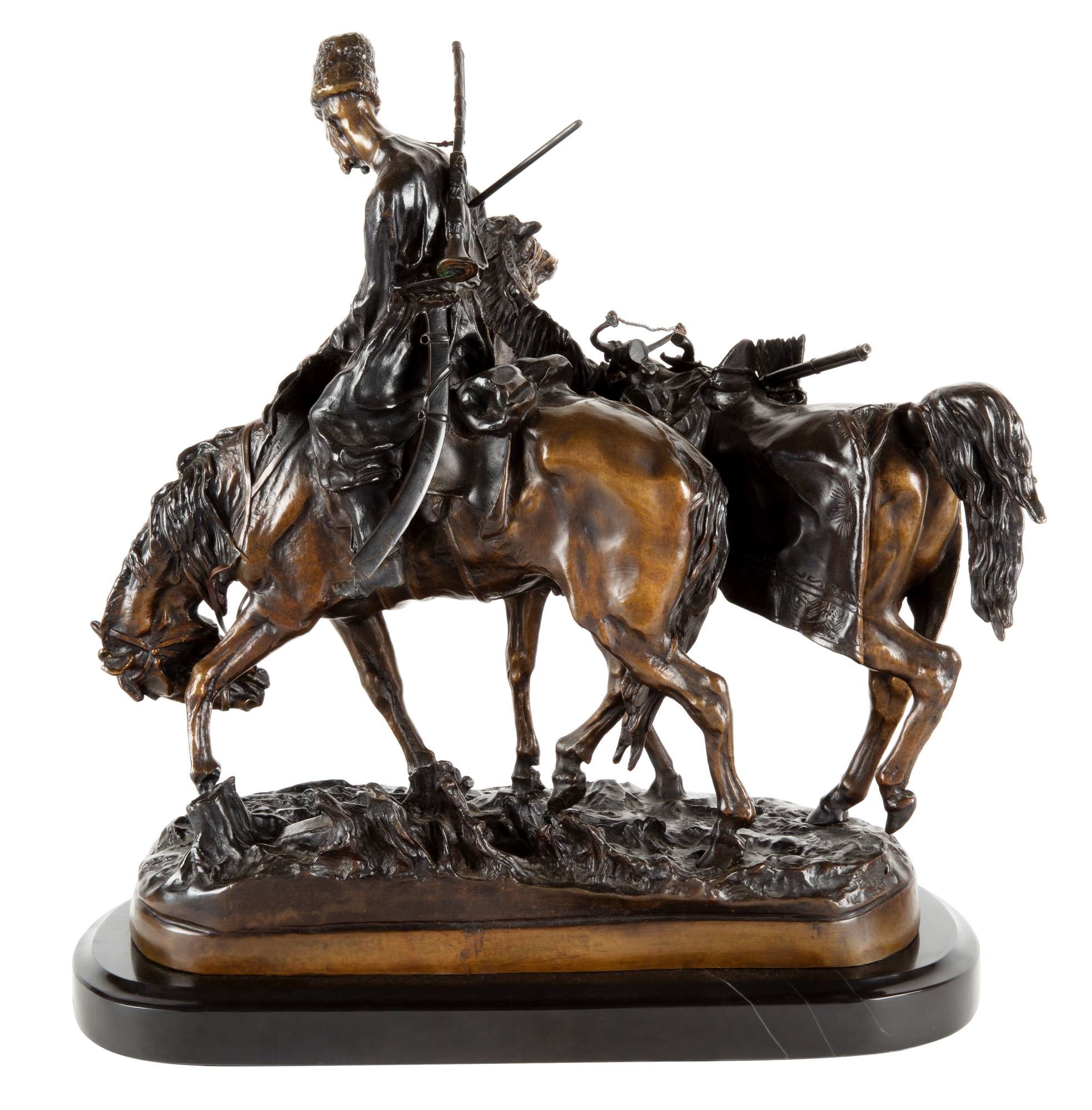 Evgeny Alexandrovitch Lanceray | Zaporozhian Cossack After Battle ...