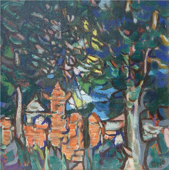 Arie Smit | Temple, circa 1960 (Circa 1960) | MutualArt