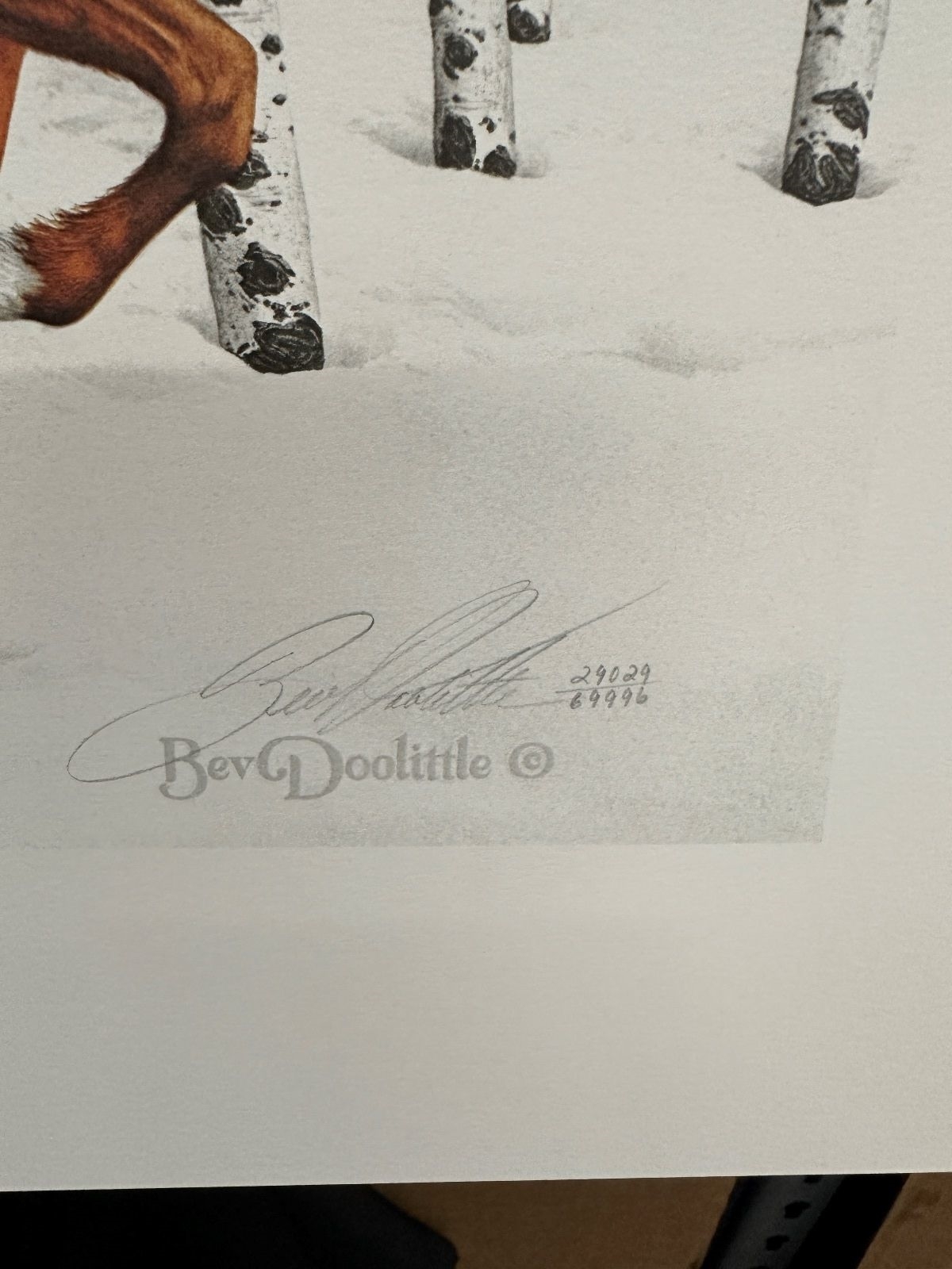 Bev Doolittle | Bev Doolittle Lithograph Sacred Ground: Numbered 29029/ ...