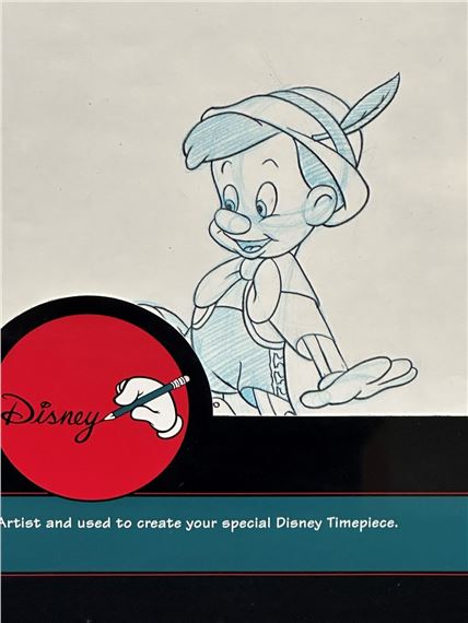 David Scott | 2001 Artist Signed Pinocchio Drawing Signed by David ...
