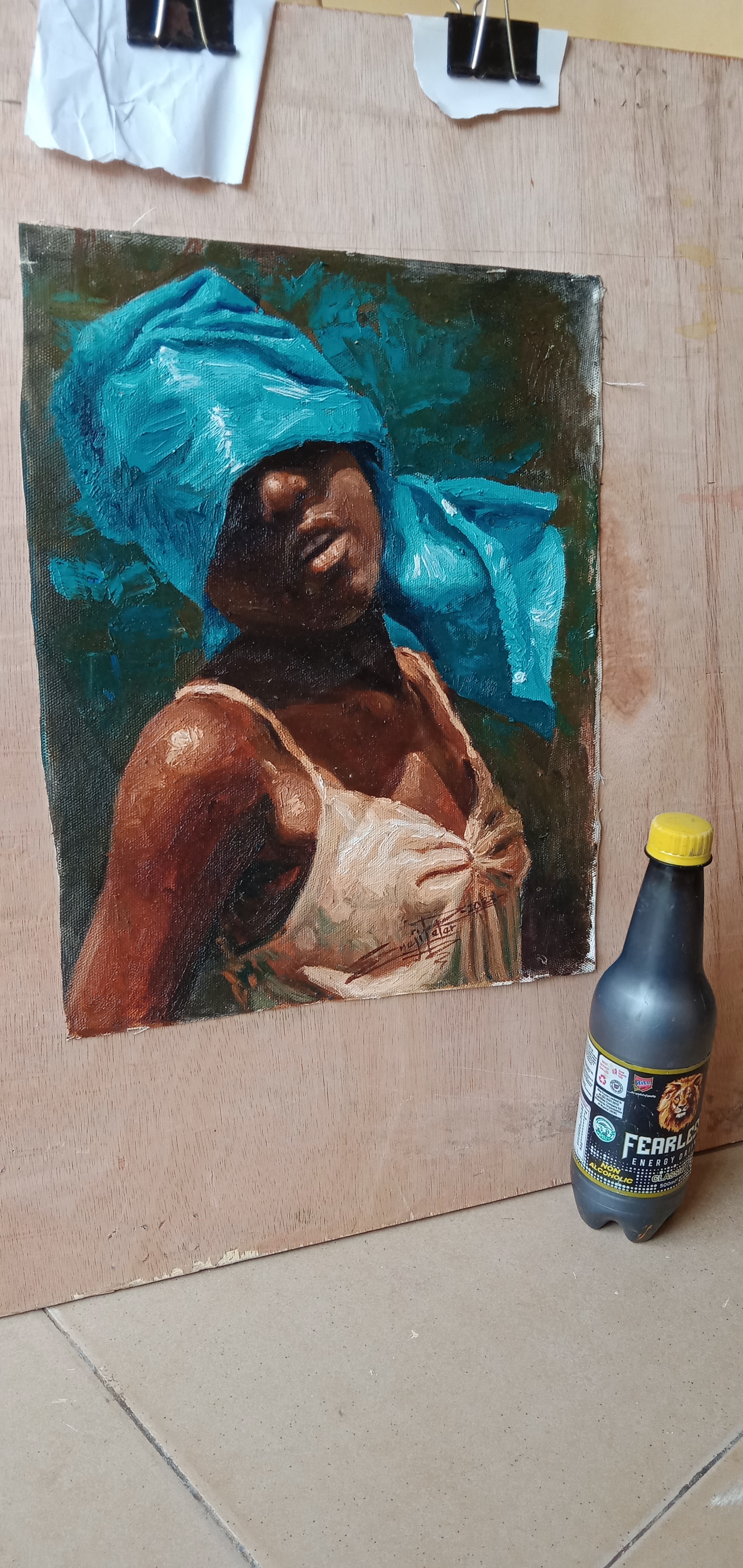 Peter Eneji | Veiled emotions (Circa 2023) | MutualArt