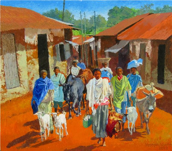 Yoseph Abate | 3 Artworks at Auction | MutualArt