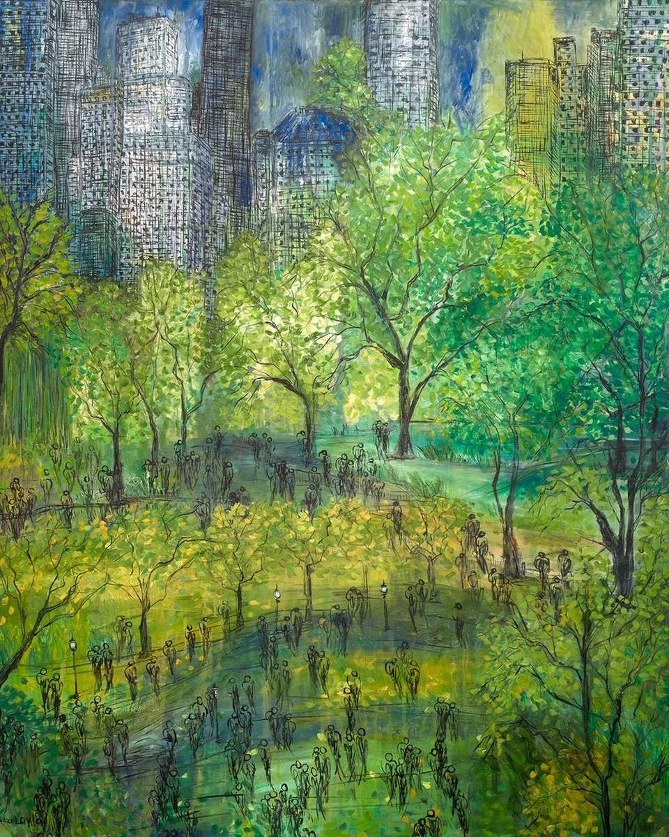 Layla Fanucci | New York Central Park opus 18 (Circa 2019) | MutualArt