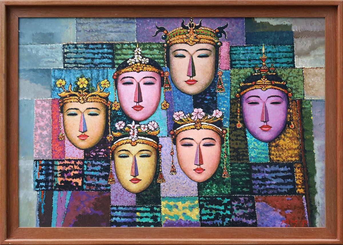 Abas Alibasyah | Masks (1990) | MutualArt