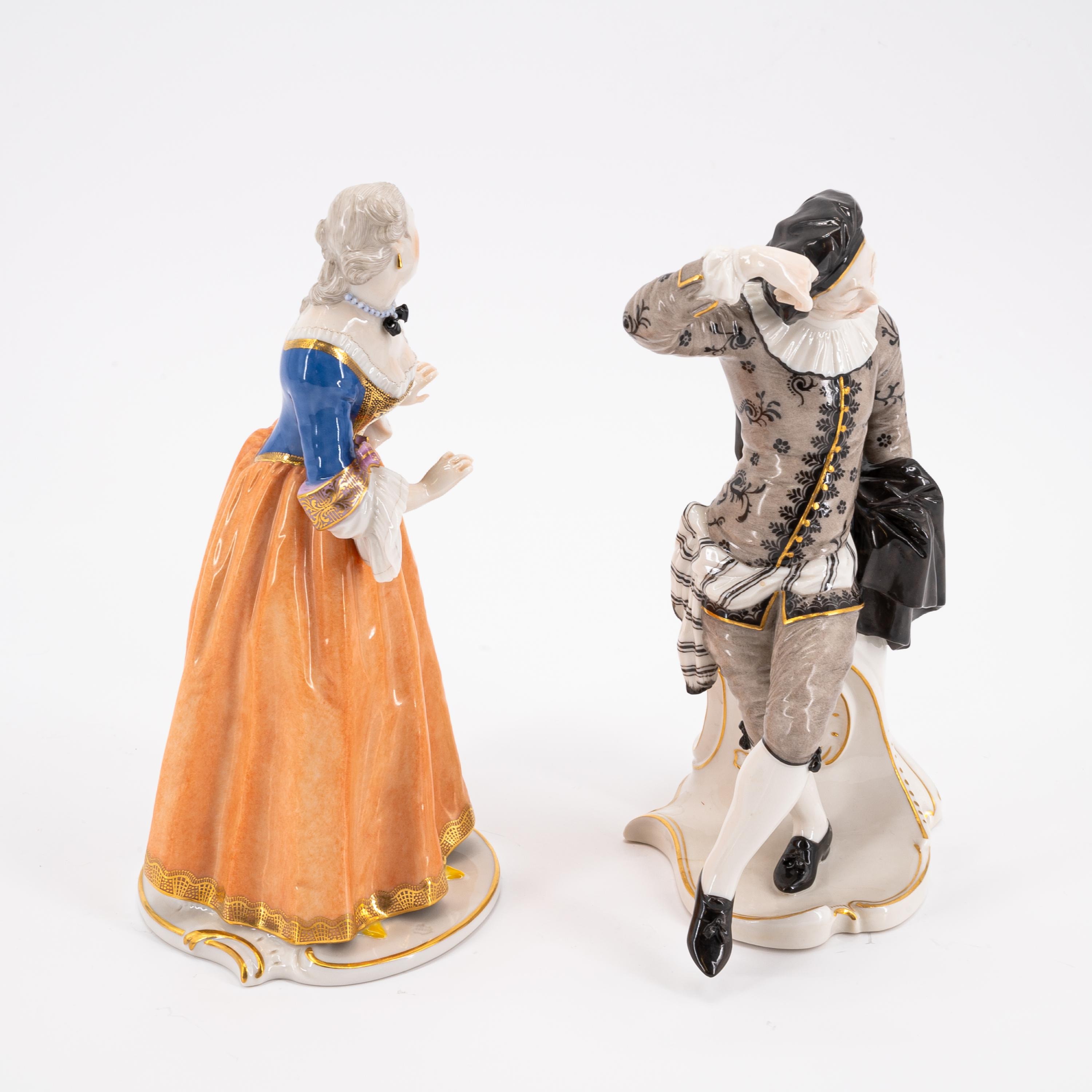 Franz Anton Bustelli | ISABELLA AND SCARAMOUCHE FROM THE 'COMMEDIA DELL ...