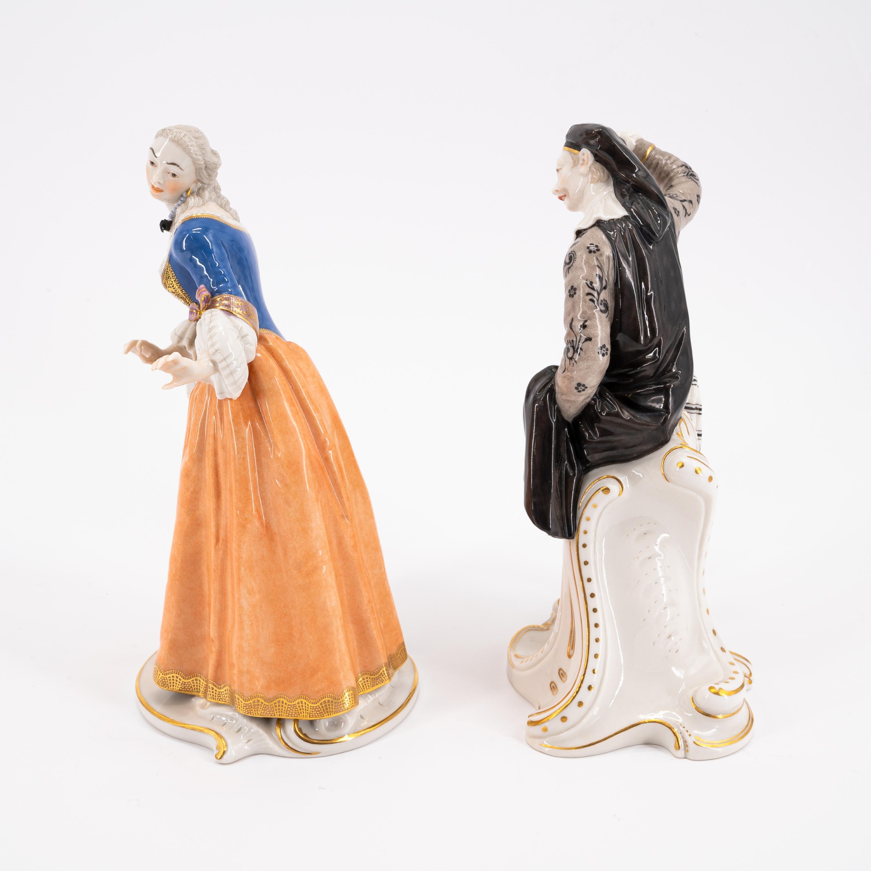 Franz Anton Bustelli | ISABELLA AND SCARAMOUCHE FROM THE 'COMMEDIA DELL ...