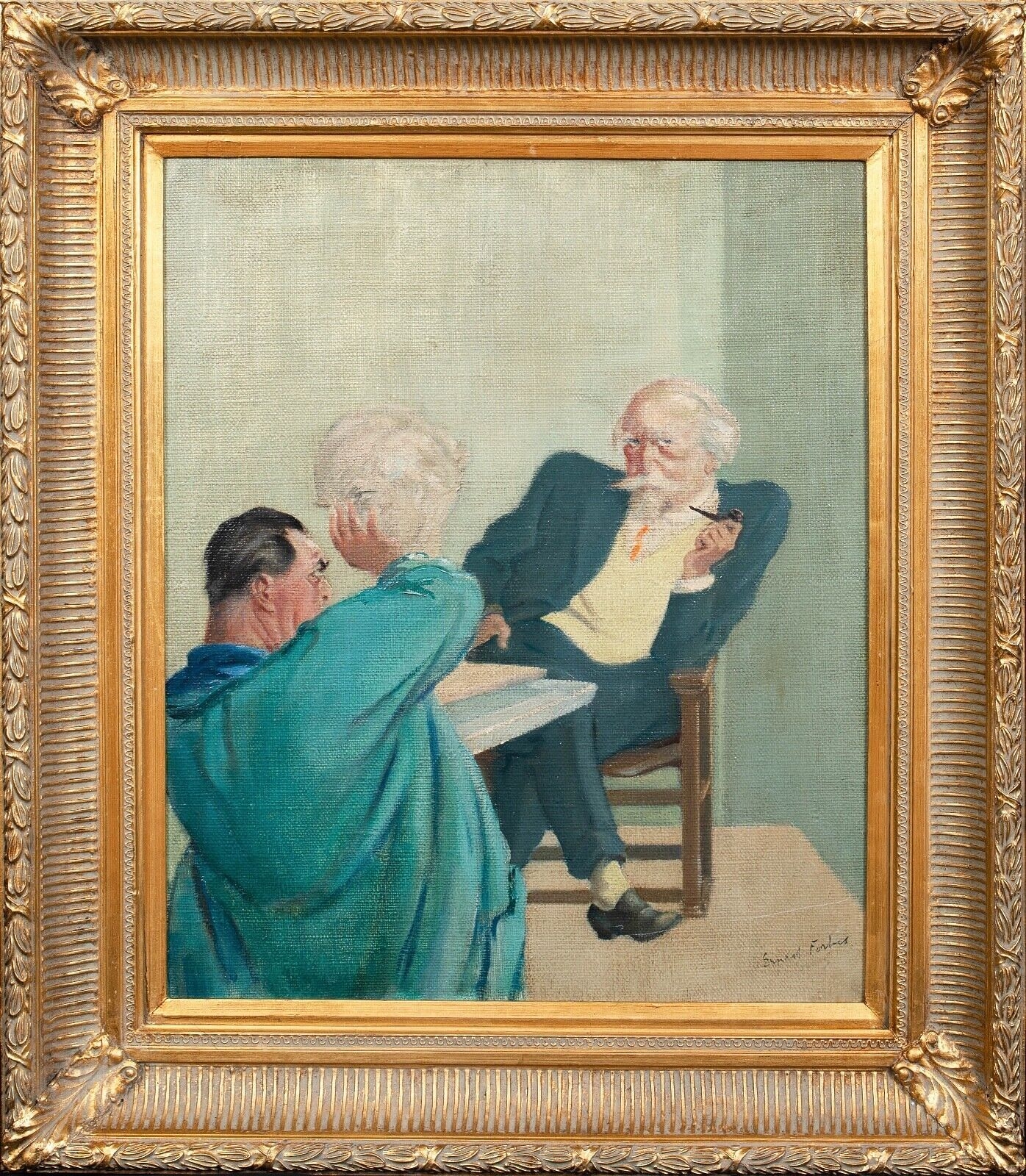 Augustus Edwin John | Portrait of a young officer | MutualArt