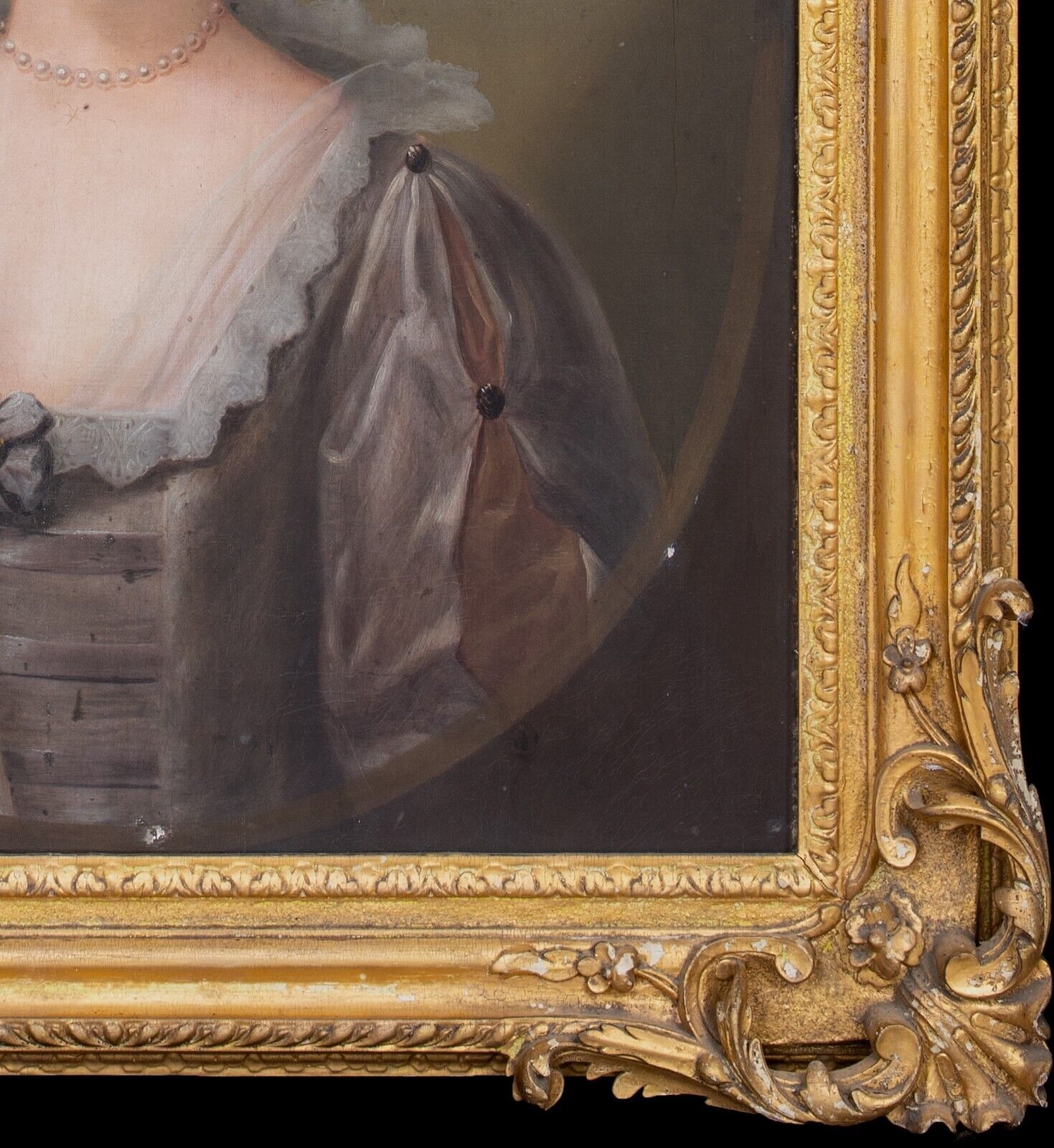 English Naïve School, 18th Century | PORTRAIT OF MARY ANNE WARD OIL ...