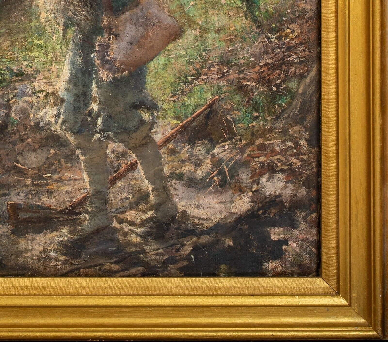Unknown | ROBINSON CRUSOE OIL PAINTING (19th Century) | MutualArt
