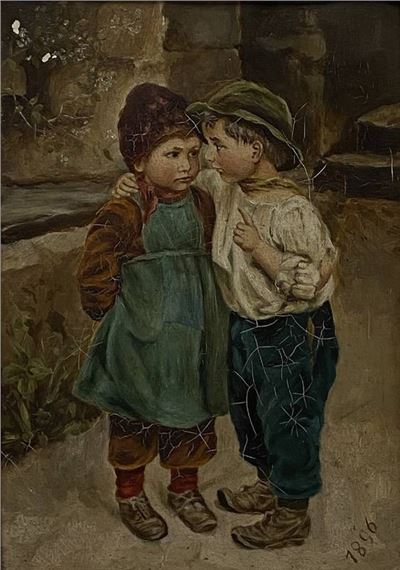 Marie Wunsch | Ein wichtiges Geheimnis (1896) | MutualArt
